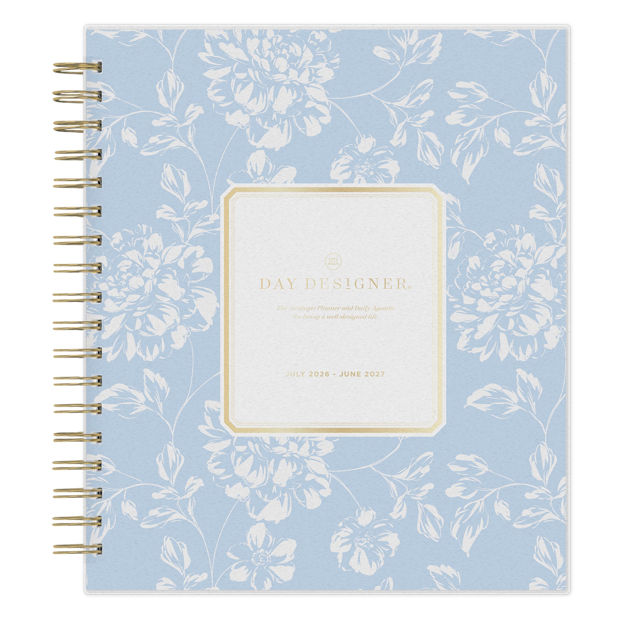 Annabel Periwinkle 2026-2027 Daily Monthly 8x10 Planning Calendar ...